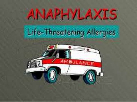 Anaphylaxis | PPTX