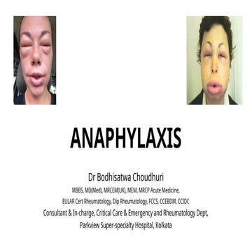 Anaphylaxis | PPT