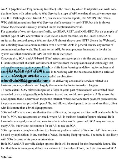 What is an Application programming interface(API)? | PPT