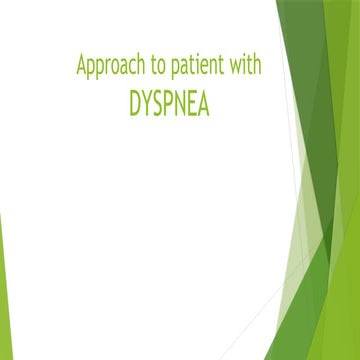 an approach to Difficulty in breathing/ Shortness of breath dyspnoea.pptx