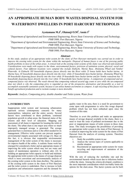 IRJET- Study of Conventional Drainage System | PDF