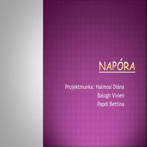 A napóra 2 | PPS