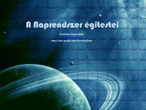 Csillagászat | PPT