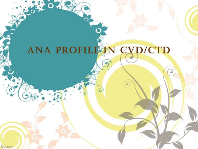 Ana | PPT | Diseases and Conditions | Medical Health