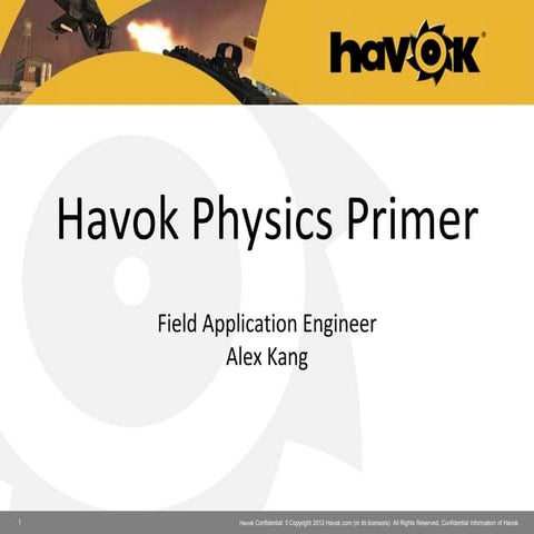 [KGC2013] dynamic and realistic game development using Havok ...