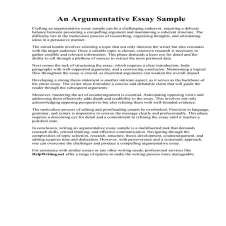 An Argumentative Essay Sample.pdf