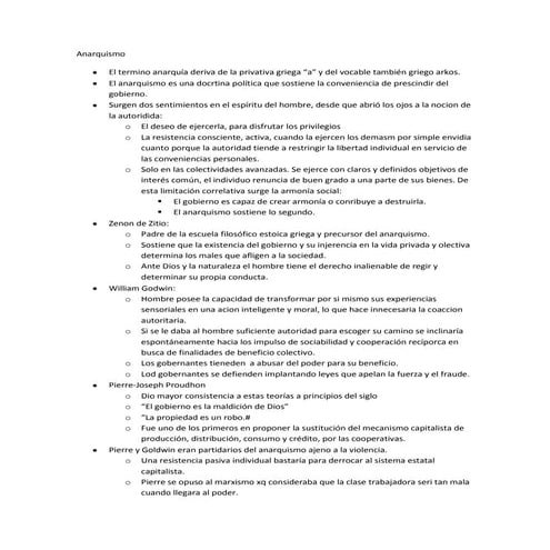 Anarquismo | PPTX