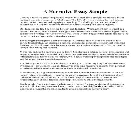 A Narrative Essay Sample.pdf