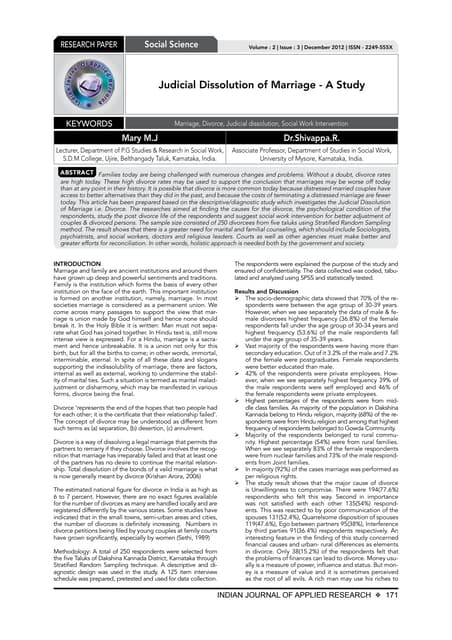 Judicial seperation & Divorce | PPT