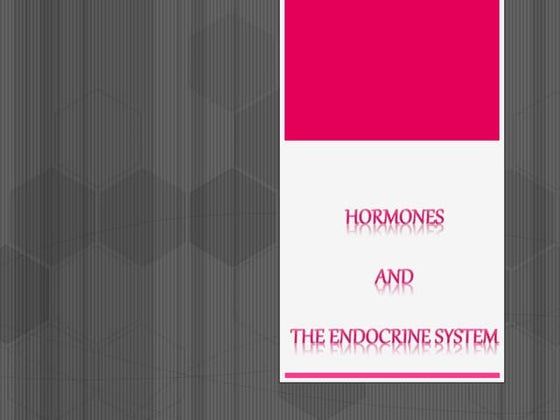 List of hormones secreted by Endocrine glands | PPTX | Endocrine and ...