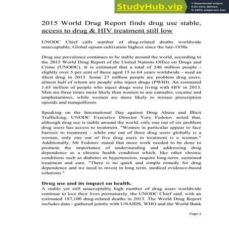 MUN Position paper | DOCX