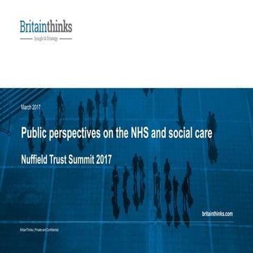 Public perspectives on the NHS and social care | PDF