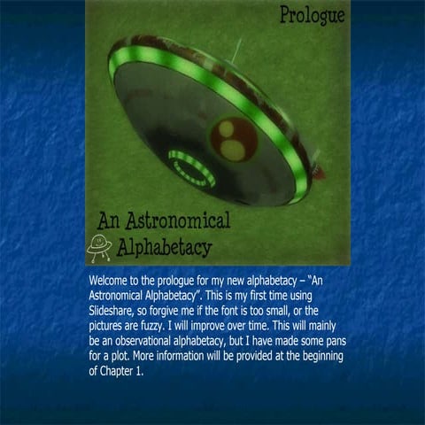 An Astronomical Alphabetacy (Prologue) | PPT