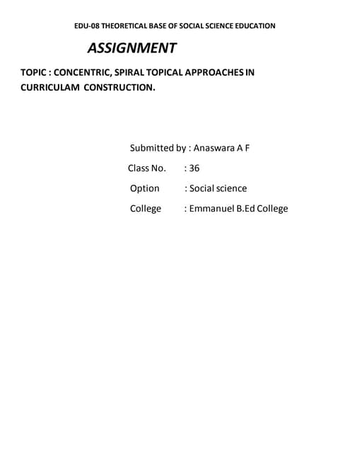 Problem Centered Approach | PPT