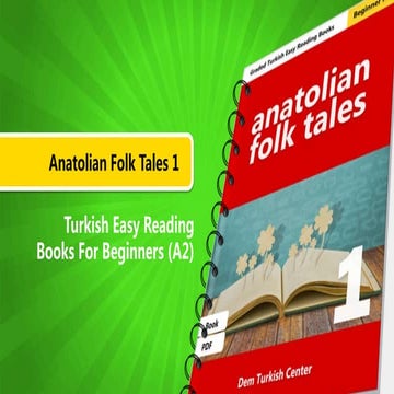 Turkish Reading Books - Anatolian Folk Tales 1 (A2) | PPT