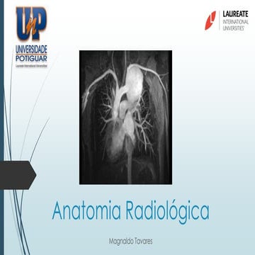 Anatomia radiologica-aula-introdutoria | PPTX