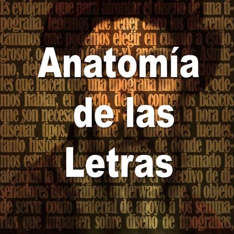 Anatomía De Las Letras Anatomía Tipográfica | Envato Tuts+