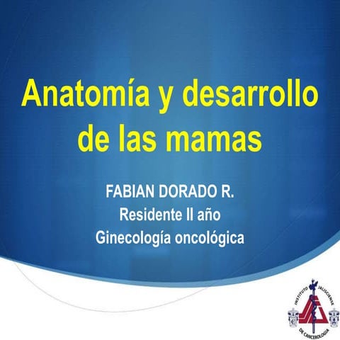 Anatomía de la mama | PPTX