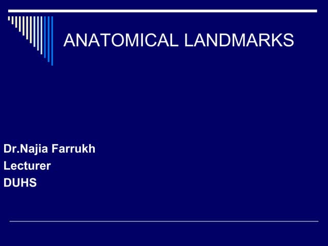 ANATOMICAL LANDMARKS OF EDENTULOUS MOUTH IN COMPLETE DENTURE.pptx