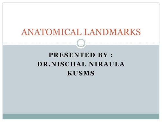 Anatomical landmarks of mandibule | PPT