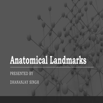 Radiographic Anatomical Landmarks | PPSX