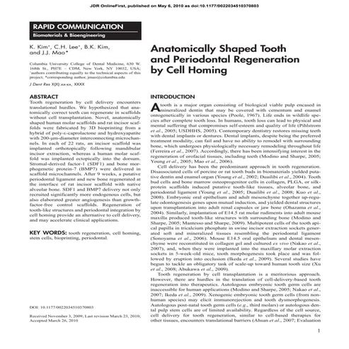 Stem cell therapy in dentistry | PPTX