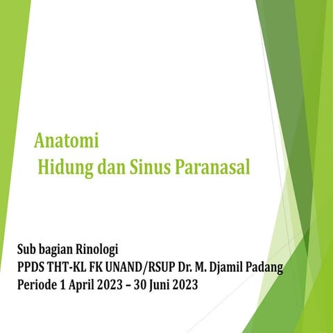 Anatomi hidung | PPT