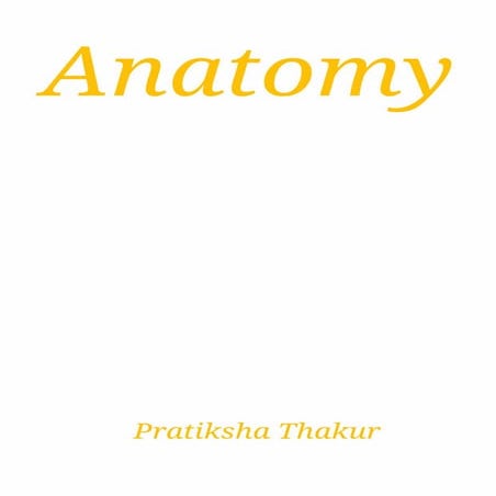Anatomy | PDF