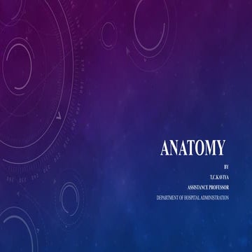 Introduction to Anatomy,subject matter. pptx | PPTX
