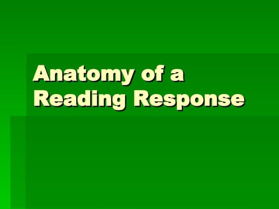 Critical lens essay outline | PDF