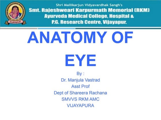 ppt on Eye anatomy | PPT