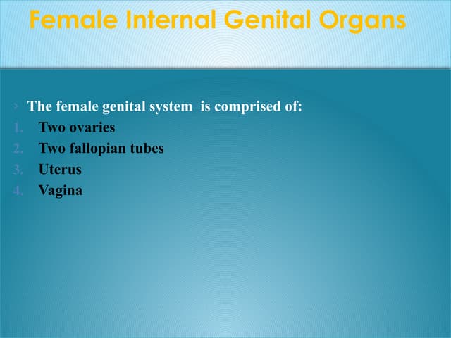 ovary - Anatomy, histology and embryological development of ovary | PPTX