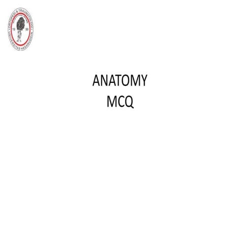 Upper limb mcqs | PDF