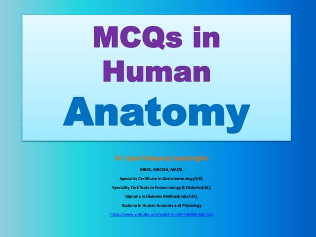 Anatomy 3 ppt | PPTX