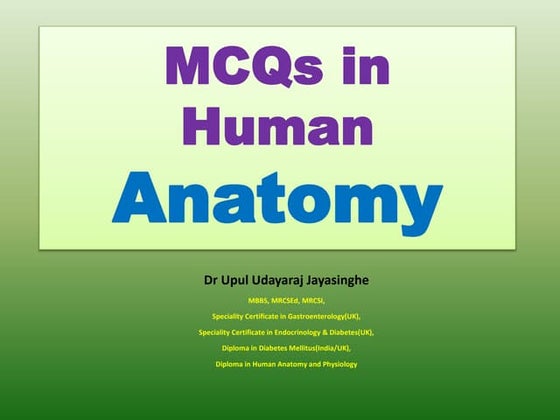 Upper limb mcqs | PDF