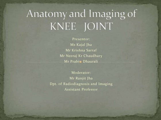 RADIOGRAPHIC ANATOMY OF KNEE JOINT AND ITS RADIOGRAPHIC VIEWS.pptx | Death, Injury, or Military ...