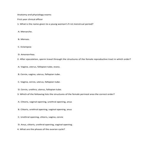 Anatomy viva questions and one liners with answers Question bank. | DOCX
