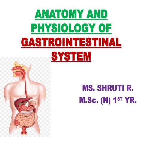 LESSON PLAN ON ANATOMY AND PHYSIOLOGY OF GASTROINTESTINAL SYSTEM.pptx