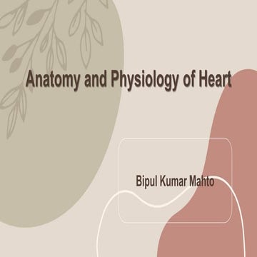 Anatomy and Physiology of Heart (Cardiovascular system).pptx