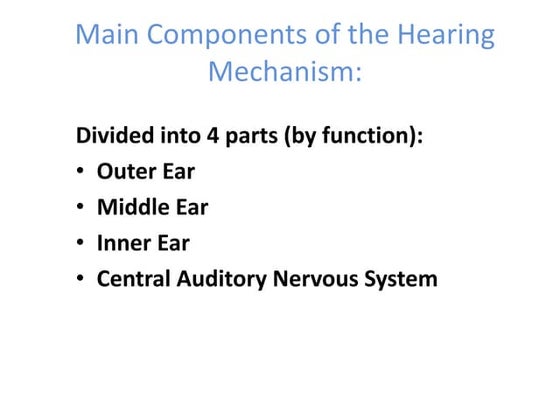 Ear assessment | PPTX