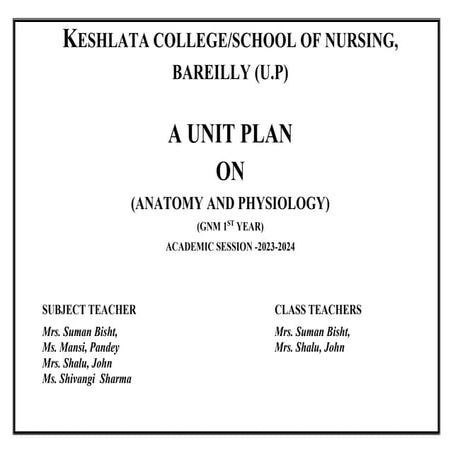 Bio physics, Unit -1. P.B. B.Sc Nursing | PPTX
