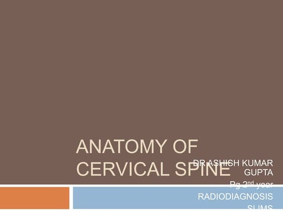 C spine positioning | PPTX