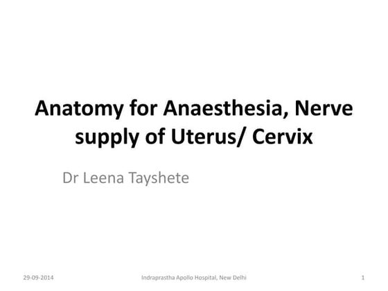 Anathesia in patients with preeclampsia | PPT