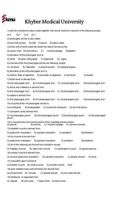 Upper limb mcqs | PDF