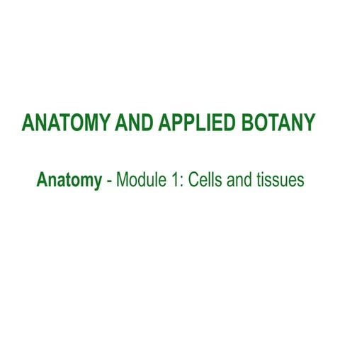 Anatomy Module 1 - cells and tissues.pdf