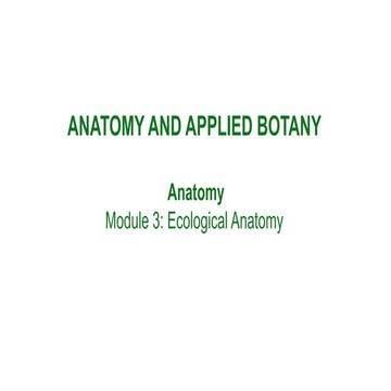 Anatomy Module 3 - Ecological Anatomy.pdf