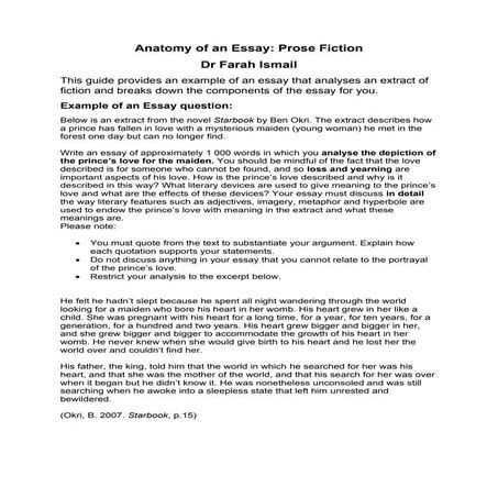 Anatomy of an Essay Analysing an Extract from Fiction Prose.pdf