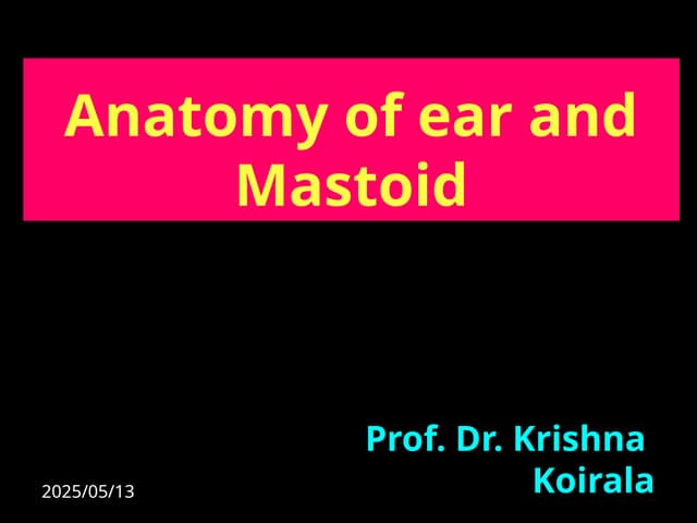Diseases of the External Ear.ppt