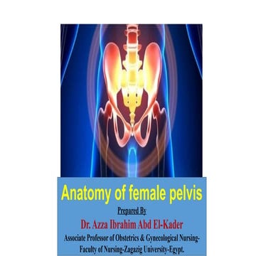 Anatomy of female pelvis, bones and its ligaments.pptx