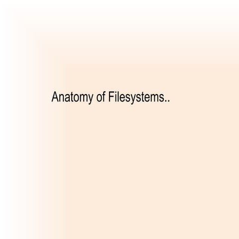 Anatomy of file_system | PPTX